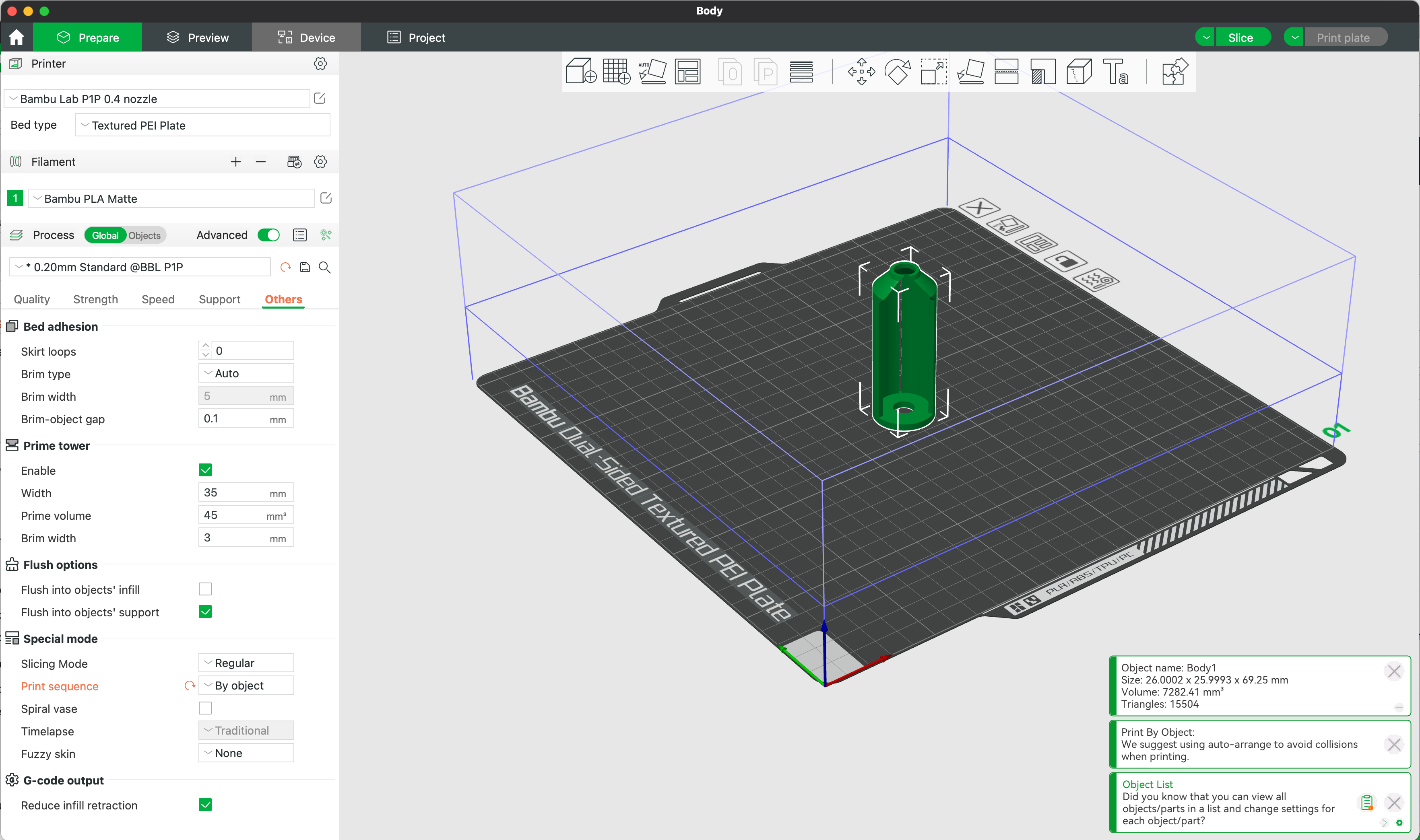 Auto arrange broken when print sequence "by object" selected · Issue #1066 · bambulab ...