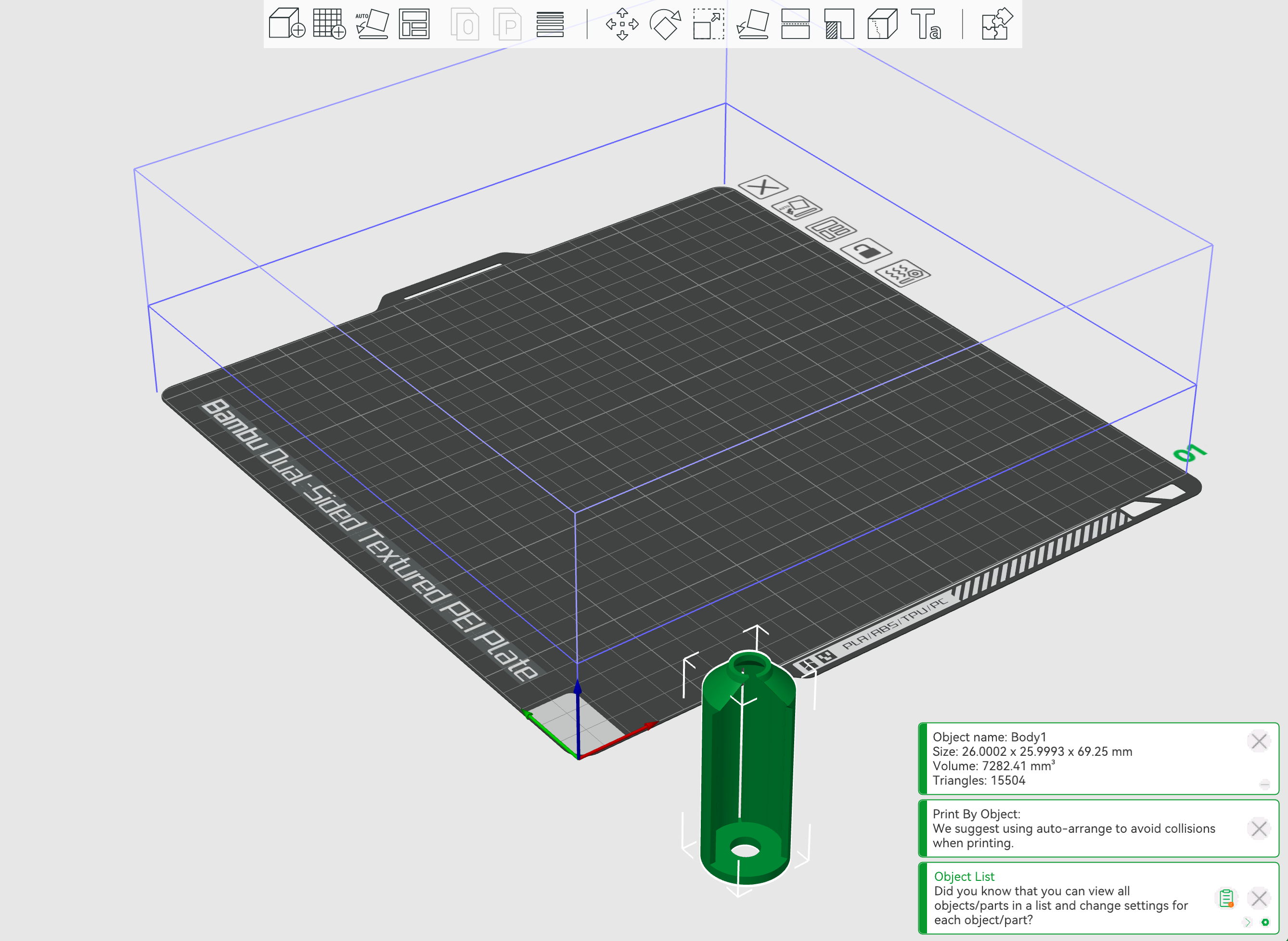 Auto arrange broken when print sequence "by object" selected · Issue ...