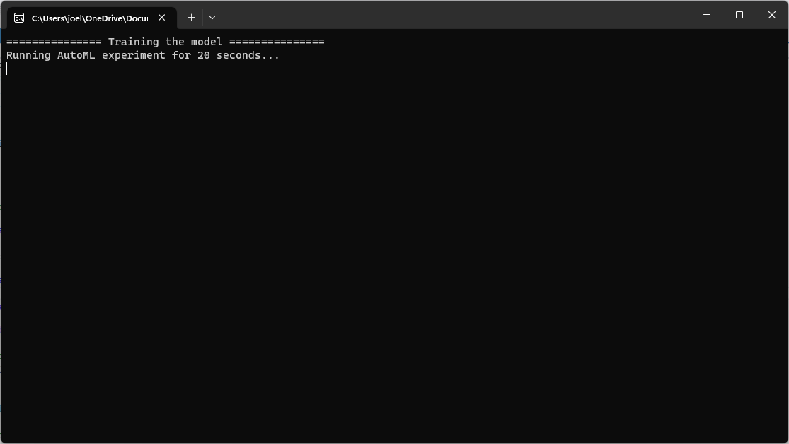 Multiclass Classification AutoML and PFI won't complete · Issue #6630 · dotnet/machinelearning ...