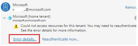 No dialog pops up by clicking the actions 'View Error.../View Errors/Details.../Error details ...