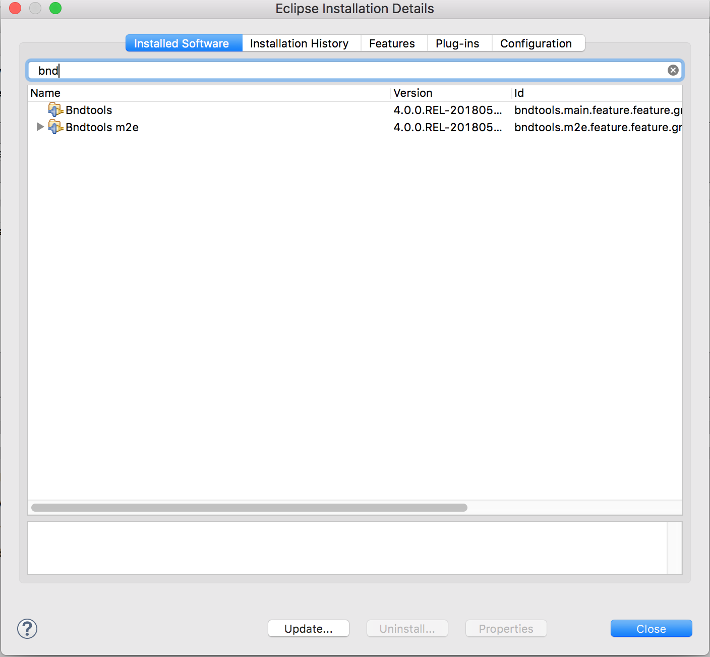 [Bndtools 4.0.0.REL] Error querying repository Central. java.lang.NullPointerException · Issue ...