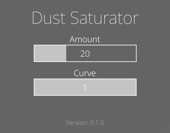 GitHub - Everither/dust-saturator: Unique distortion plugin. Built with NIH-plug and VIZIA.