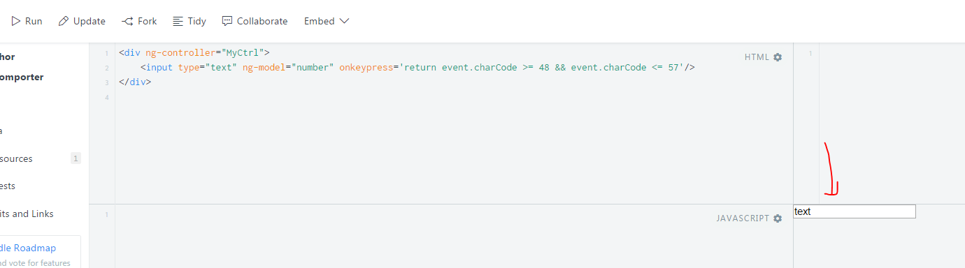 Typescript Allow Only Numbers In A Text Input With Angular Stack Overflow