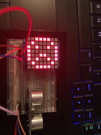 GitHub - SinfulPhantom/distance-sensor: This project uses an Arduino Uno with an 8x8 matrix and ...