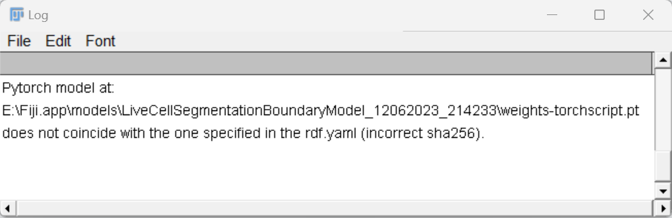 Error Loading Pytorch Model · Issue 44 · Deepimagejdeepimagej Plugin · Github 8793