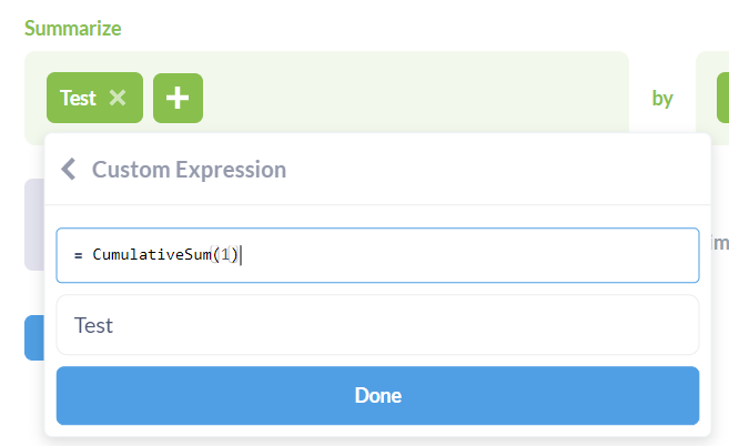 CumulativeSum in custom expression fails with integer argument · Issue #27807 · metabase ...