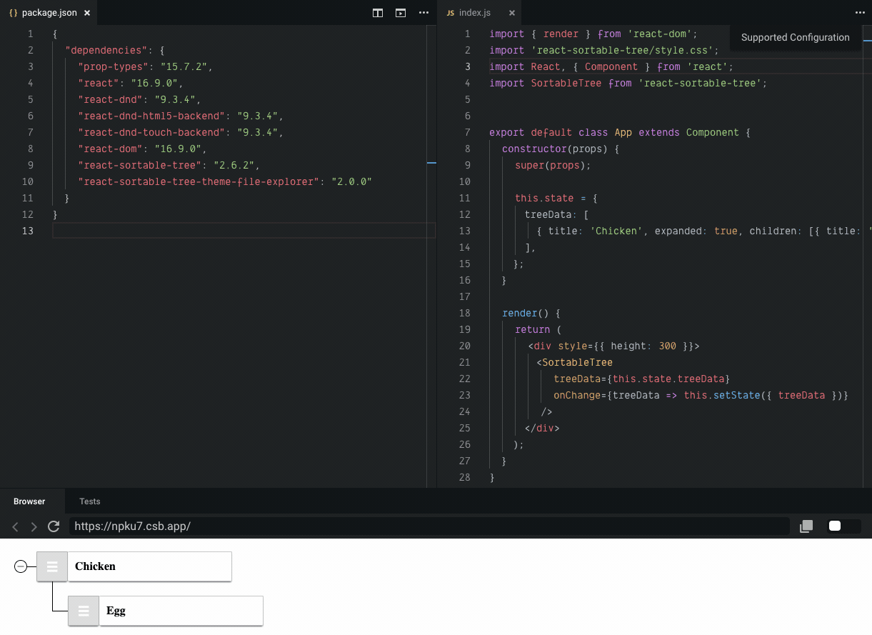 Drag Preview Hides `rst__rowContents` · Issue #526 · frontend-collective/react-sortable-tree ...