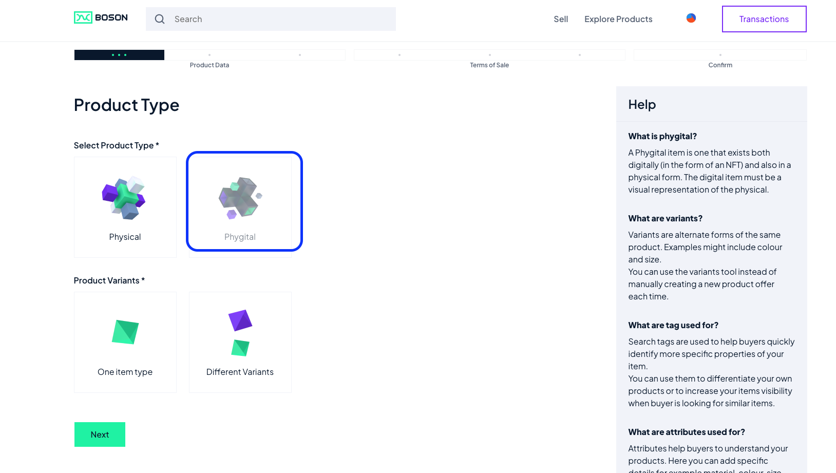 'Coming Soon' on Phygitals at offer create · Issue #567 · bosonprotocol/interface · GitHub