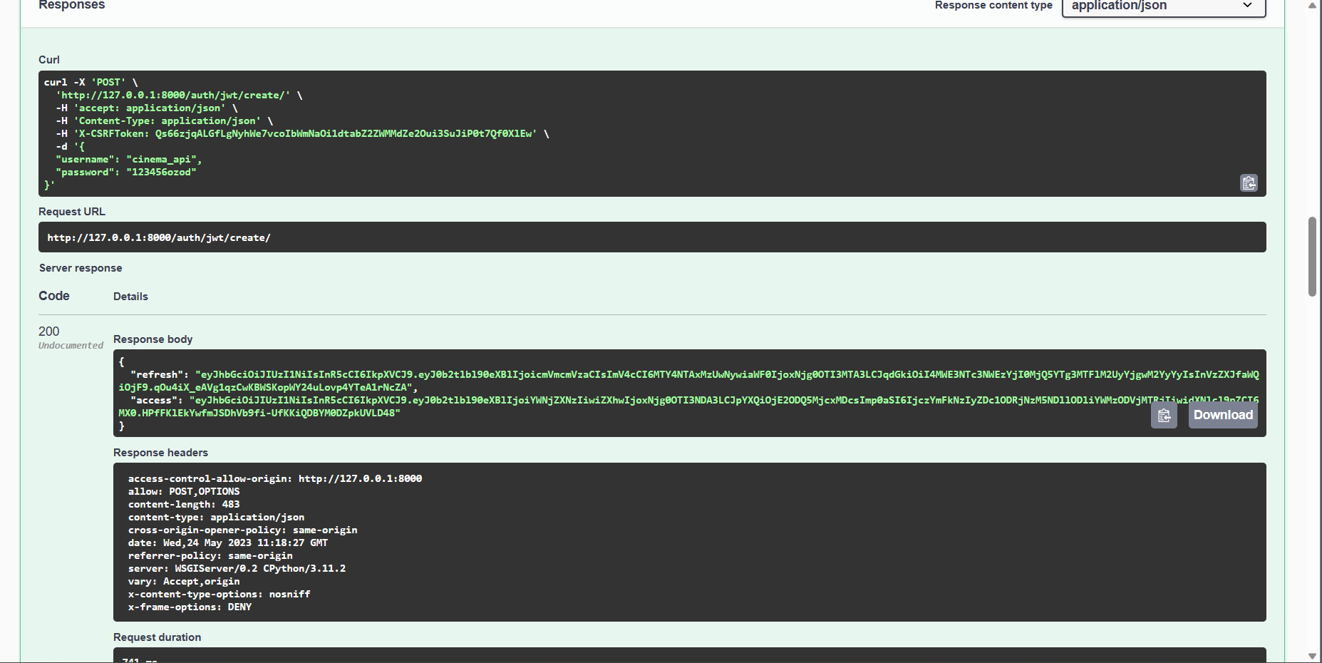 GitHub - UmirzakovOzodbek/django-cinema-API: Django cinema API