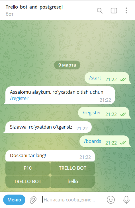 GitHub - BunyodNaimov/trello_bot_and_postgresql