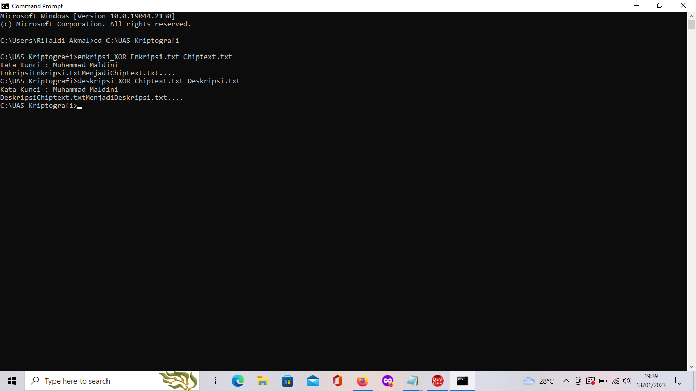 GitHub - muhammadmaldini/UAS-Kriptografi