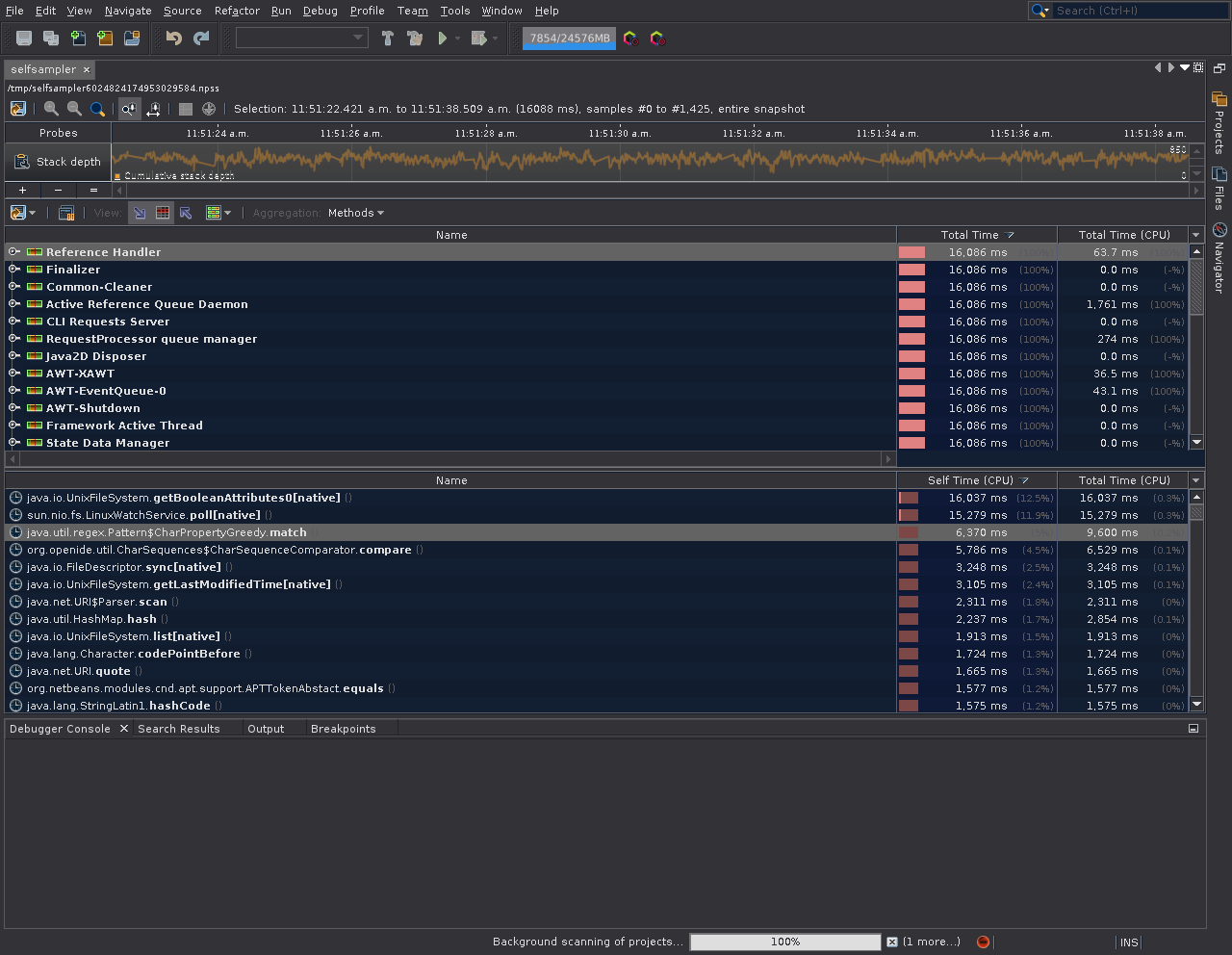 High CPU usage for NetBeans Linux with C/C++ project. · Issue #4807 · apache/netbeans · GitHub