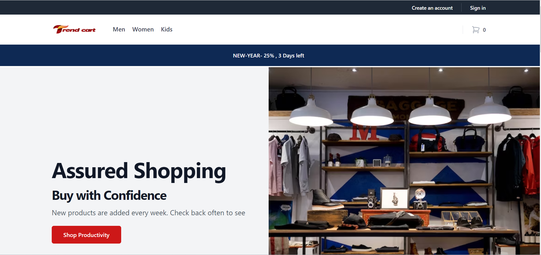 GitHub - pavankumar130/TrendCart