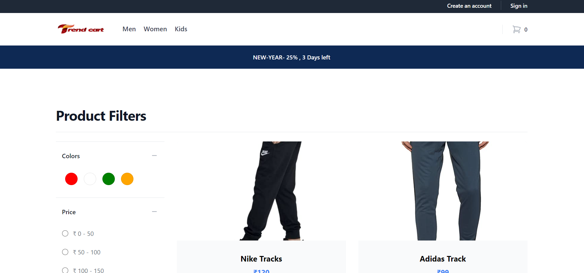 GitHub - pavankumar130/TrendCart
