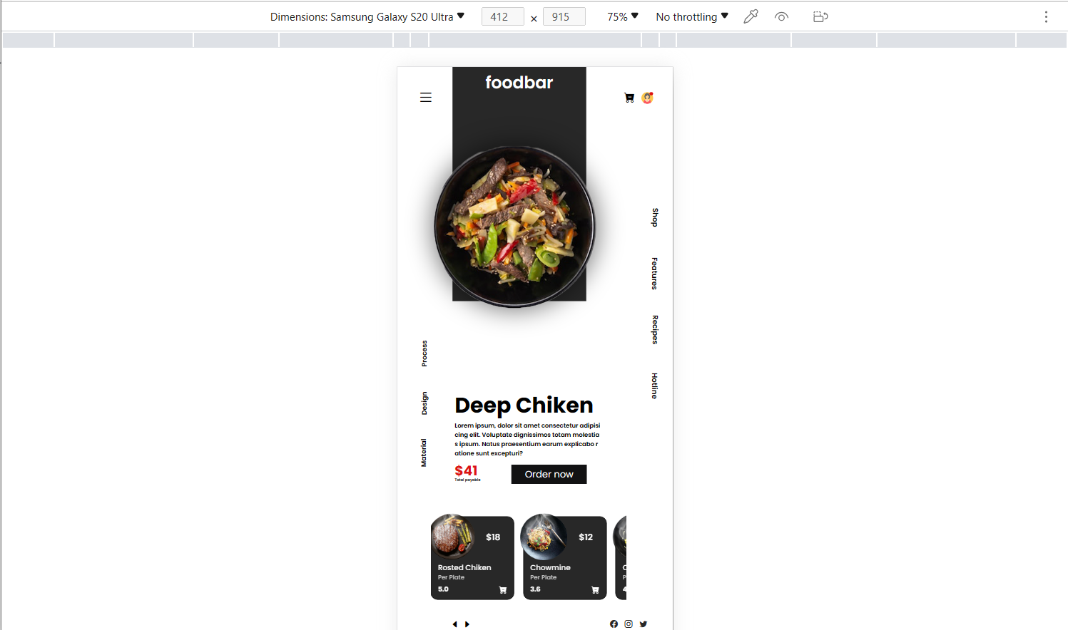 GitHub - Pritykumari17th/Food_website_homepage