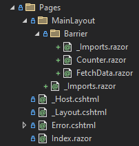 Layouts nested using a folder hierarchy and _Imports files, not working as expected. · Issue ...