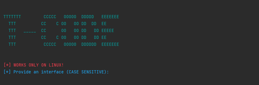 GitHub - tc0de/macchanger-linux: Simple python script for changing mac address