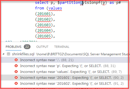 Intellisense incorrectly flags $partition references as error · Issue #3770 · microsoft ...