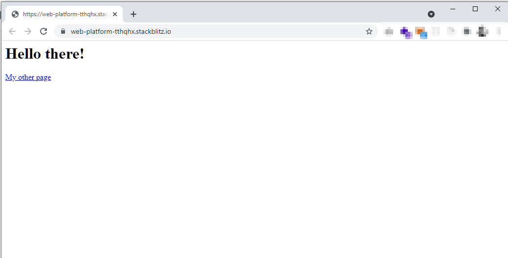 stackblitz stuck in" connecting to dev server" · Issue #1069 · stackblitz/core · GitHub