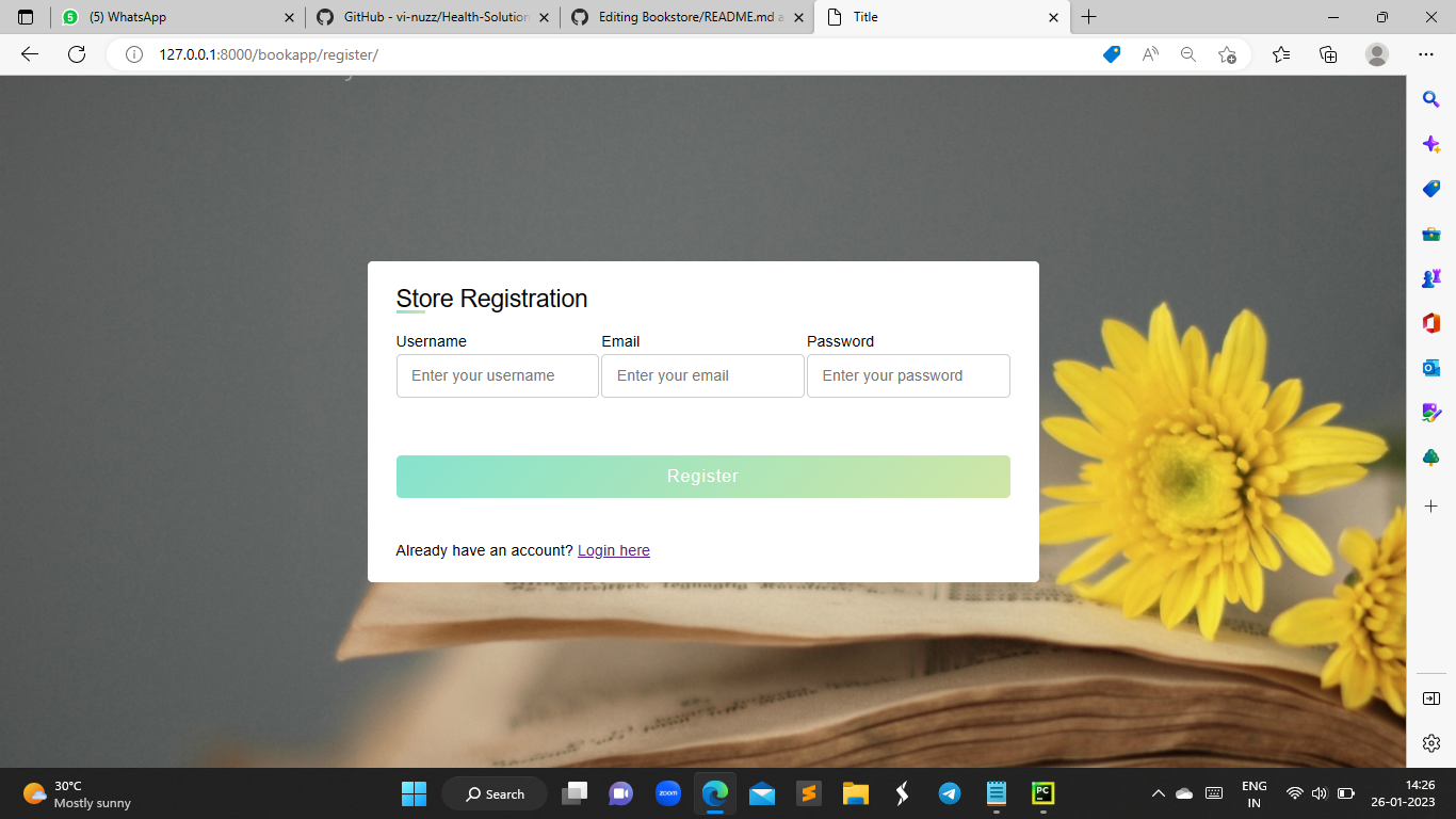 GitHub - aleena-joseph150/Bookstore: Online web application developed ...