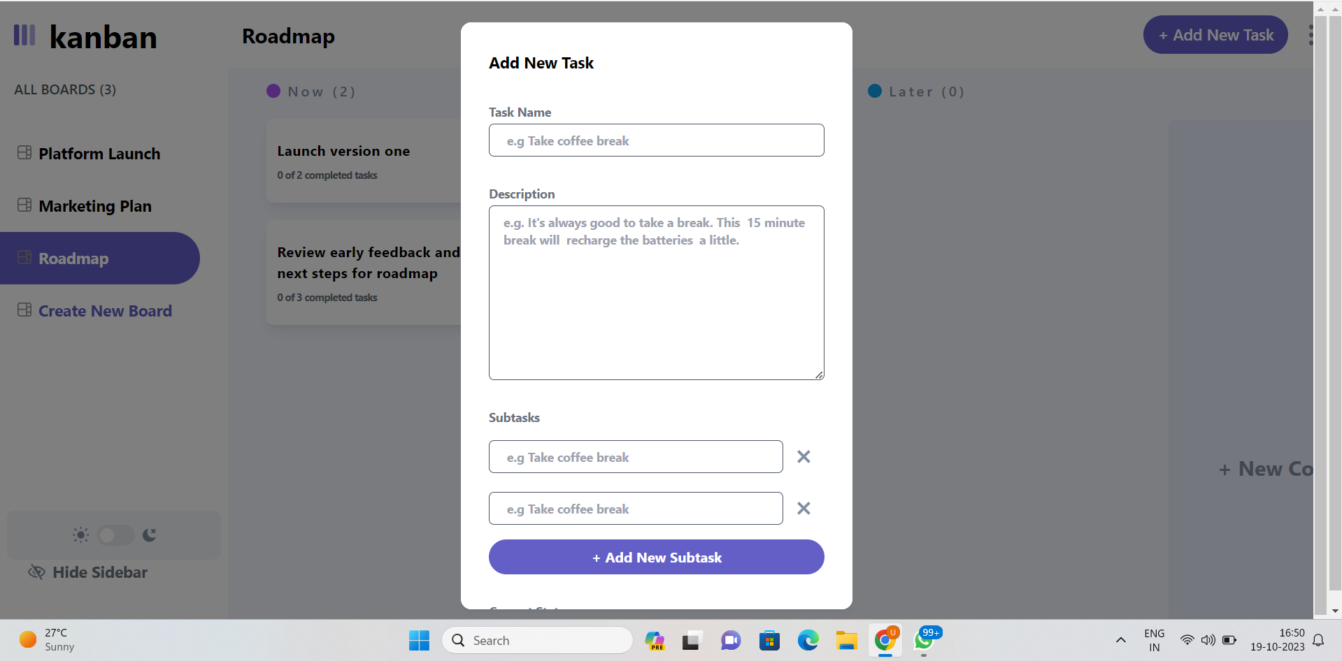 GitHub - ThakurGopal27/Task_Board_Kanban
