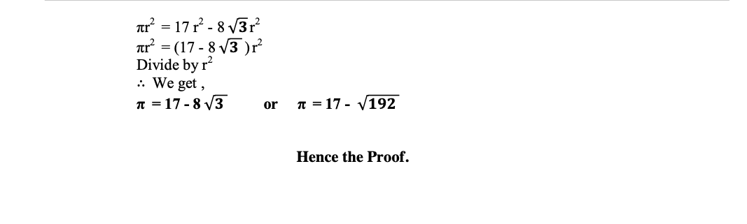 GitHub - DB4T/EXACT-VALUE-OF-PI: Pi is Transcendental number but I found that π is an algebraic ...