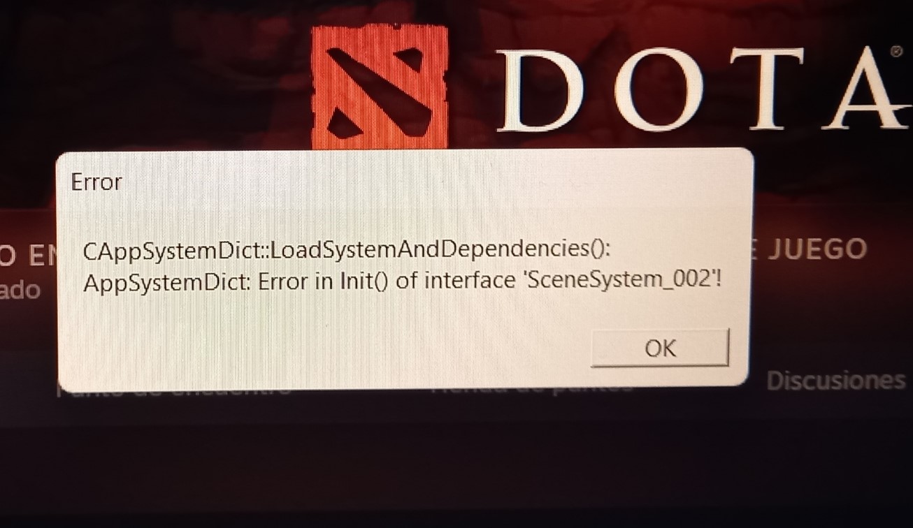 Error al iniciar Dota 2 · Issue #6616 · ValveSoftware/Dota2-Gameplay · GitHub