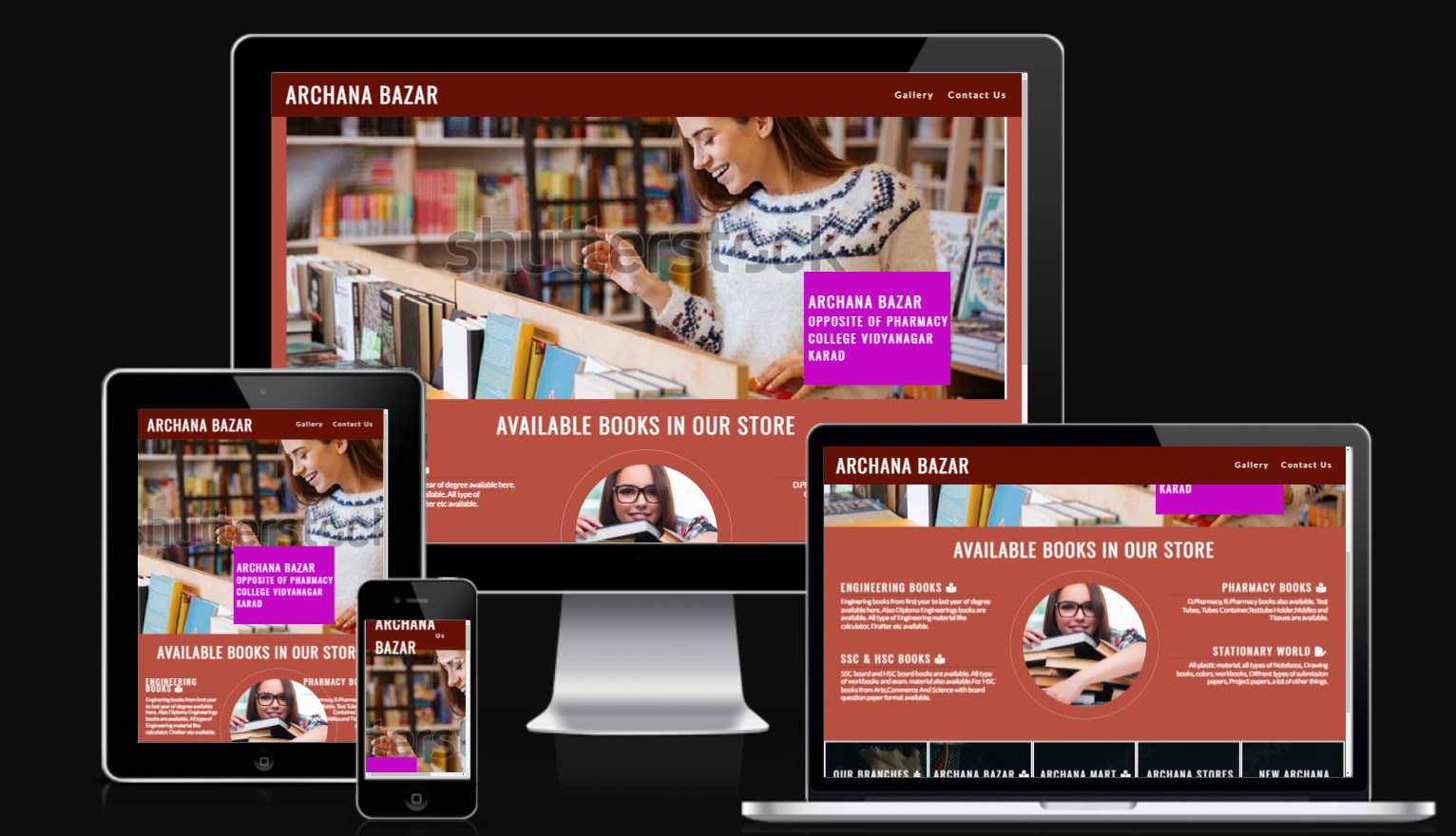 GitHub - Code-Institute-Submissions/Archana-Bazar-1: A website for all types of educational ...