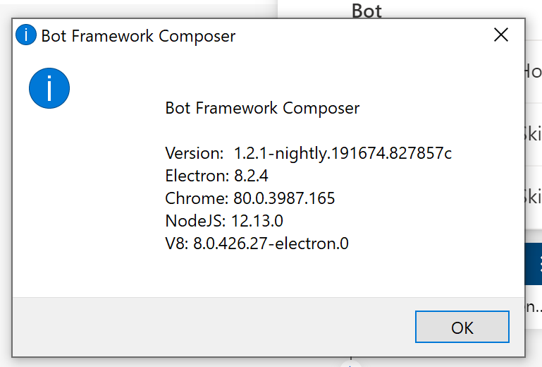 Add copy button to about dialog · Issue #5192 · microsoft/BotFramework-Composer · GitHub