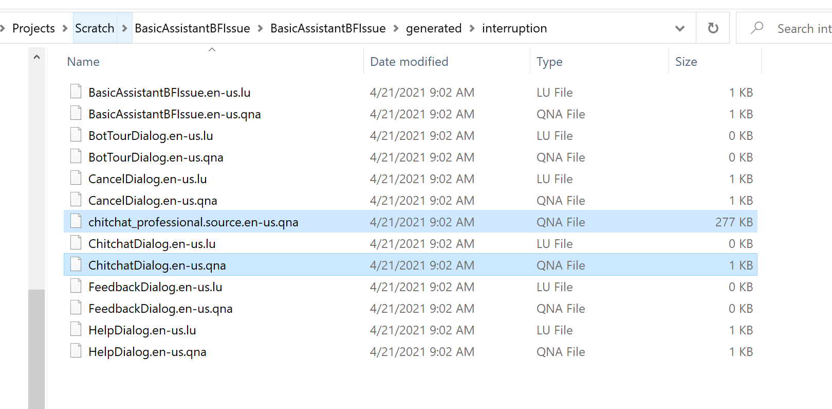 bf luis:cross-train imports don't work correctly · Issue #1205 · microsoft/botframework-cli · GitHub