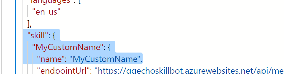 Adding an skill ignores the manifest ID and name · Issue #4844 · microsoft/BotFramework-Composer ...