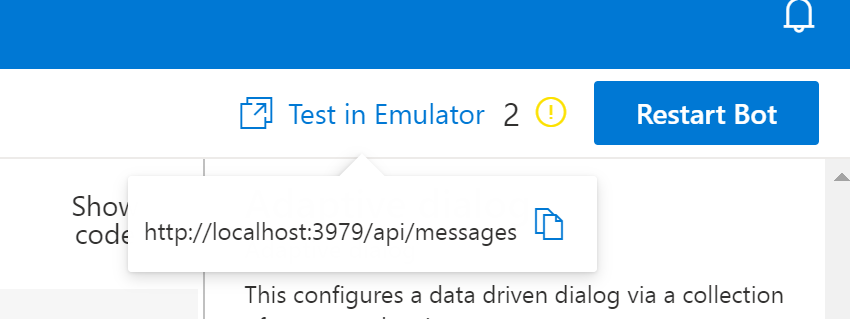 Composer Doesn T Use Port In Launchsettings Json When Bot Is Launched From Composer · Issue