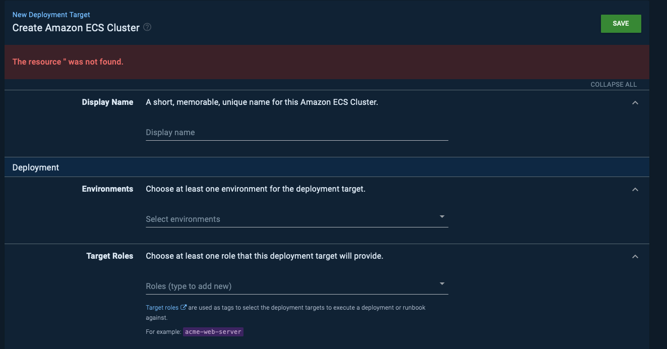 The Resource Was Not Found · Issue 7314 · Octopusdeployissues · Github