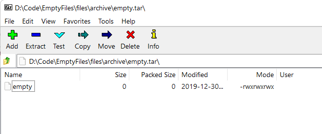 Get rid of the empty.tar (Verify.Xunit) · Issue #822 · VerifyTests ...
