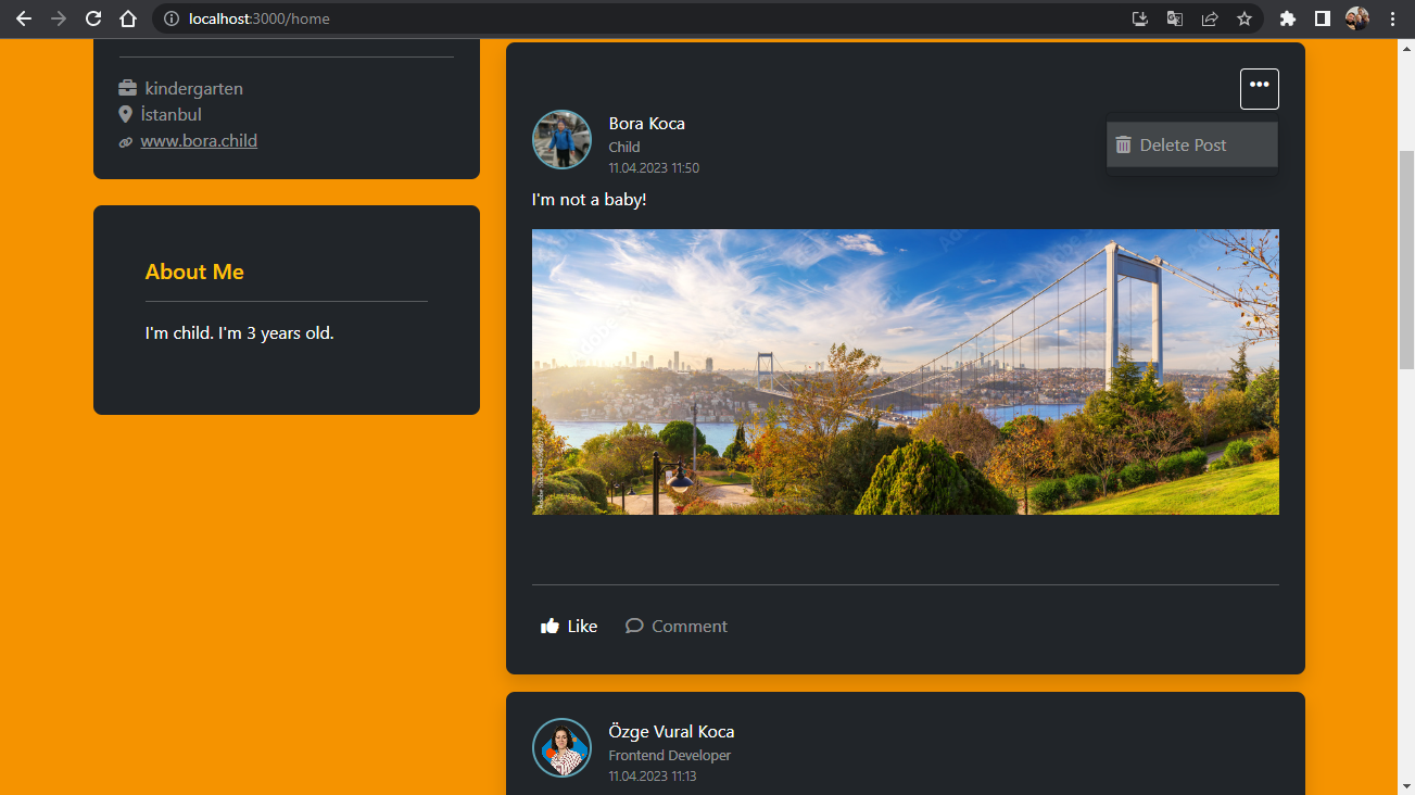 GitHub - OzgeVuralKoca/mern-social-media