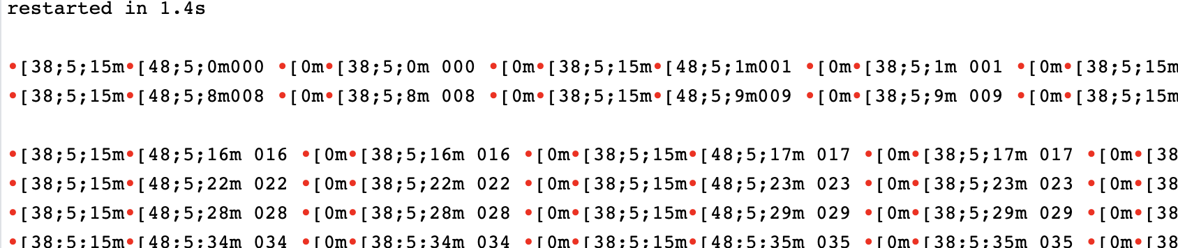 Support Ansii Escape Codes In Logging Views · Issue 917 · Flutterdevtools · Github