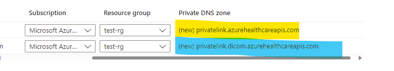 Incorrect DNS zone mapping for Azure Data Health Data Services · Issue #101905 · MicrosoftDocs ...