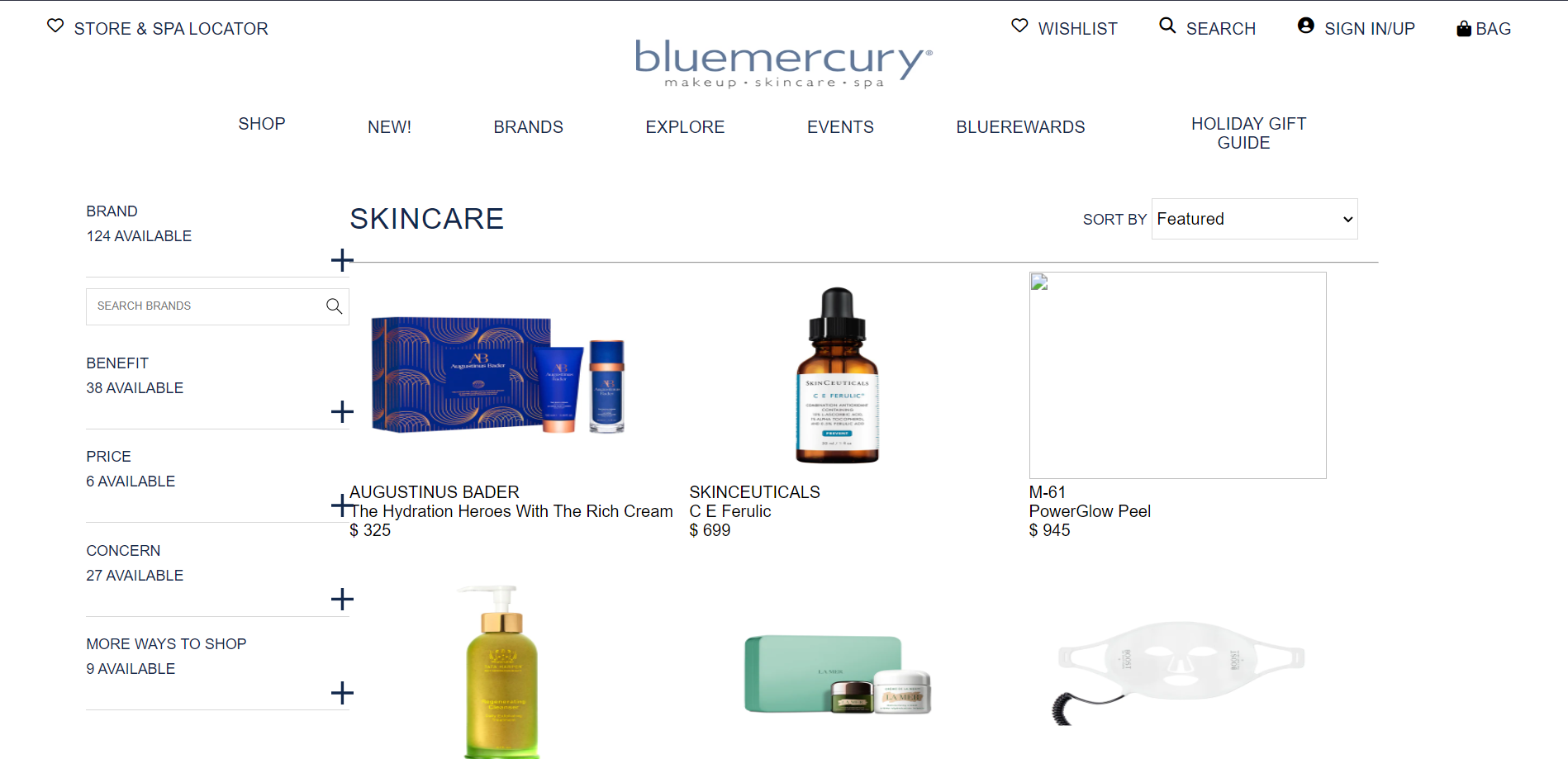 GitHub - vishwesh129/Bluemercury-Clone: This repository contains the ...