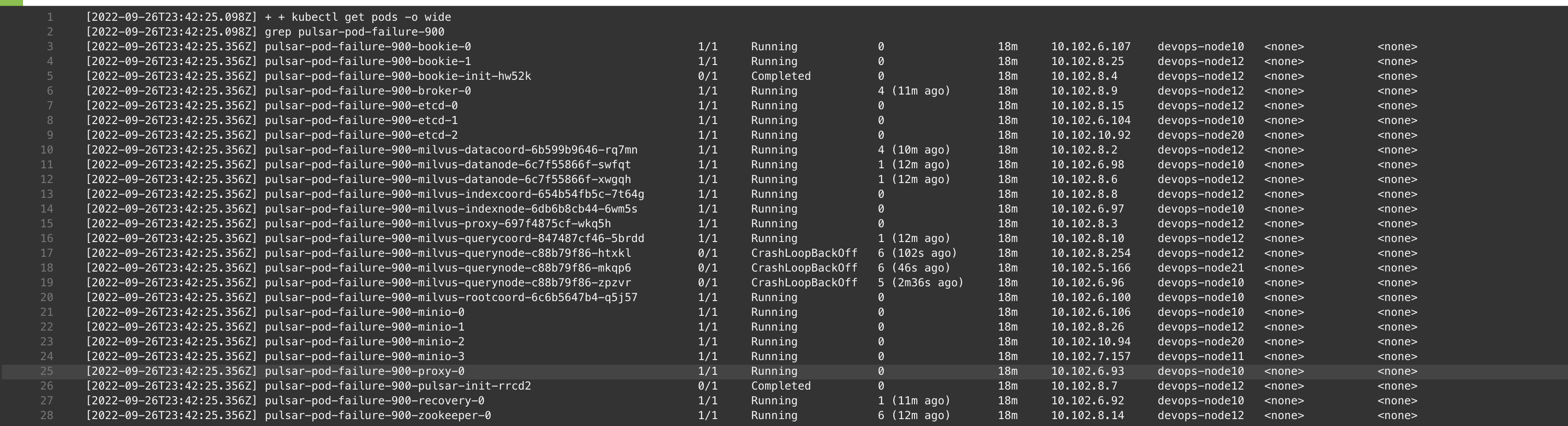 [Bug]: Querynode crash after pulsar pod failure chaos test for 2.1 ...