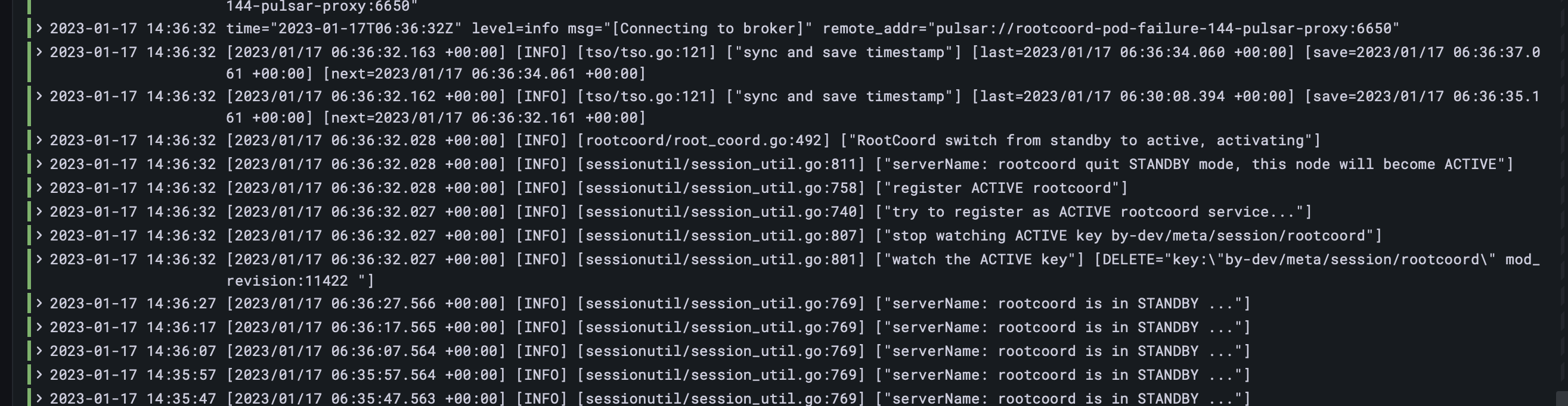 [Bug]: After standby rootcoord activated, the service can still not recover · Issue #21777 ...