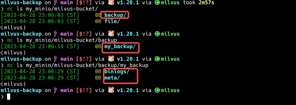 [Bug]: milvus-backup can backup collection but can not restore in a cluster · Issue #129 ...