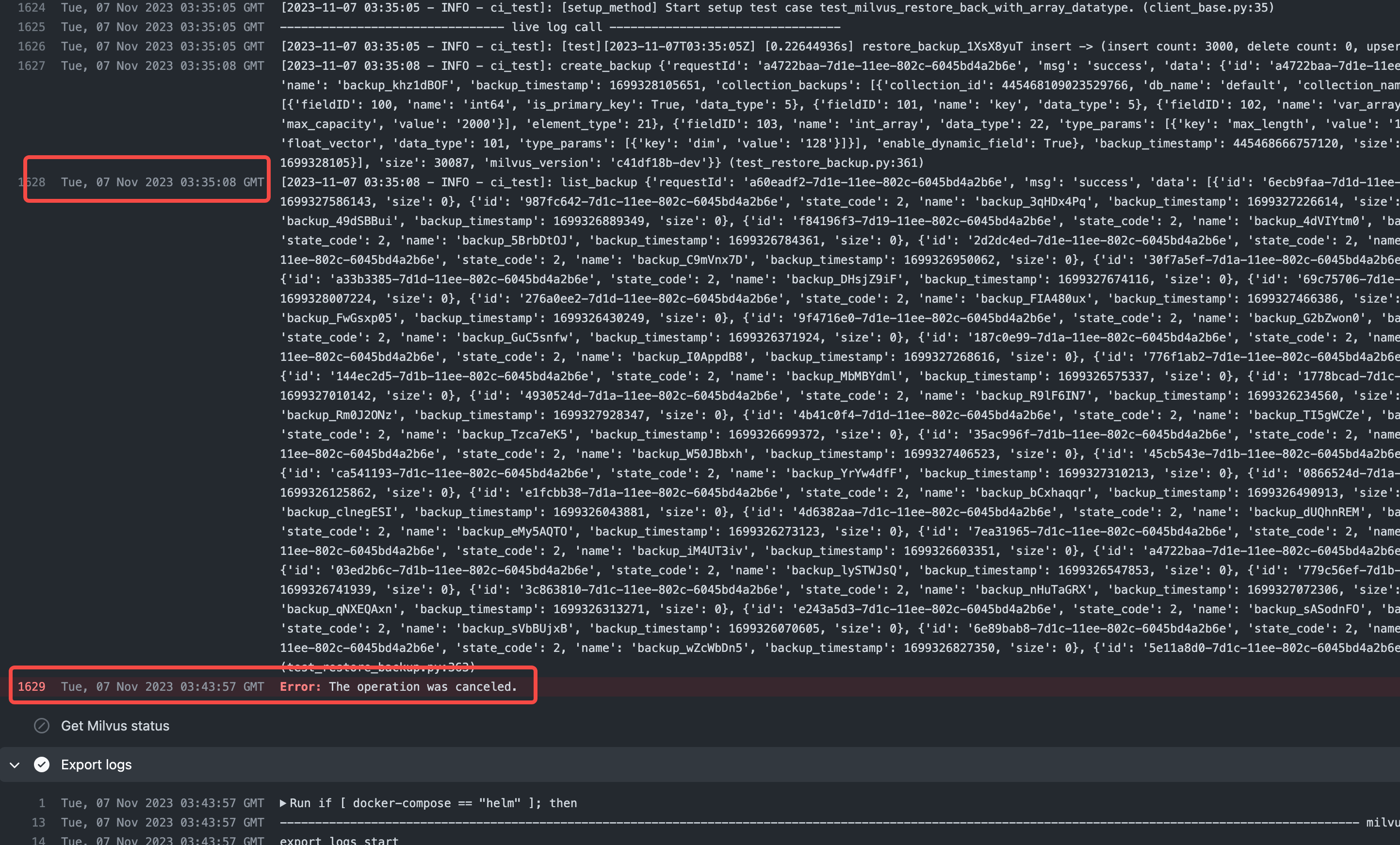 [Bug]: Restore failed with error `workerpool: execute job bulk insert fail, info: fail to ...