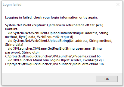Function error · Issue #8 · goatcorp/FFXIVQuickLauncher · GitHub