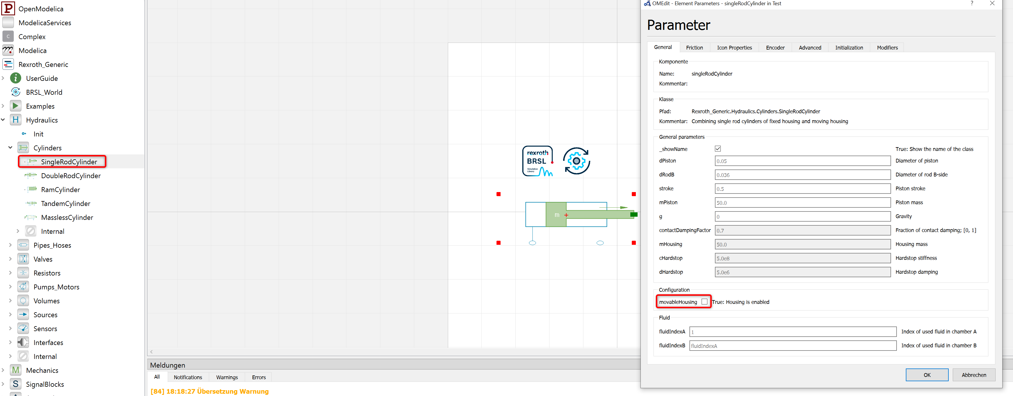 Enabling a visible attribute removes complete component diagram or labels with new instantiation ...