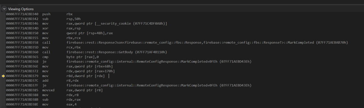[bug] Crashes At Remoteconfigresponse Related To Flatbufferbuilder · Issue 1348 · Firebase