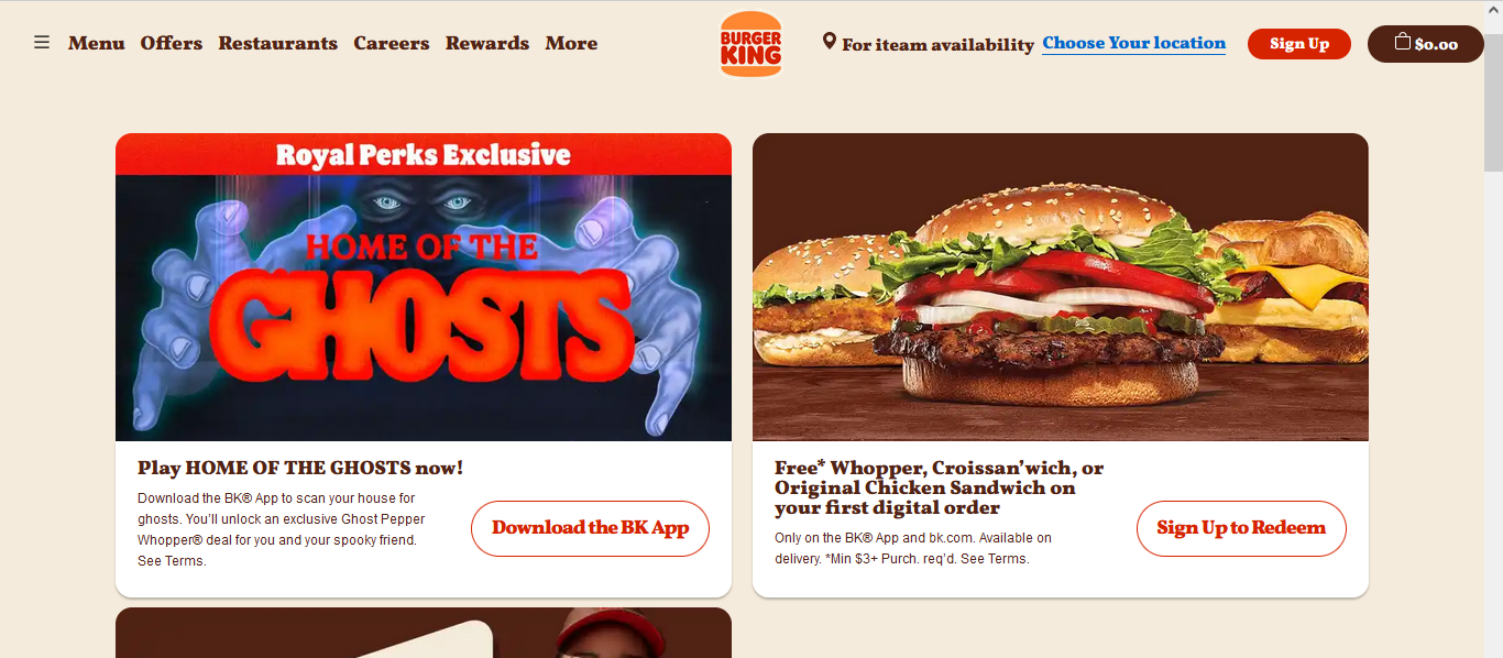 GitHub - amaranand360/Burger_king_clone: it is a fast food 🍲 website