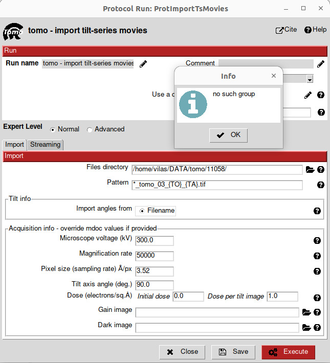 import a single TS movies · Issue #269 · scipion-em/scipion-em-tomo · GitHub