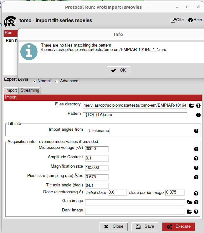 import a single TS movies · Issue #269 · scipion-em/scipion-em-tomo · GitHub