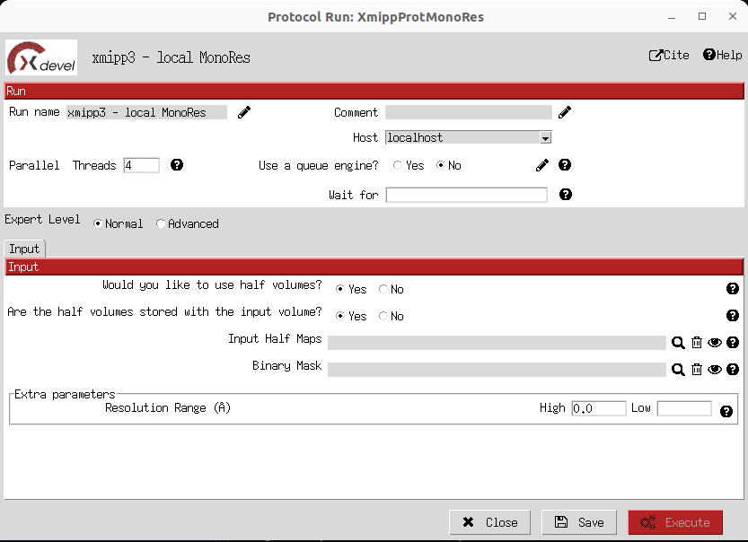 monoRes gives vol0Fn missing · Issue #606 · I2PC/scipion-em-xmipp · GitHub