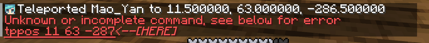 Unknown Or Incomplete Command When Using Teleport To · Issue 3 · Updated Voxelmap Voxelmap